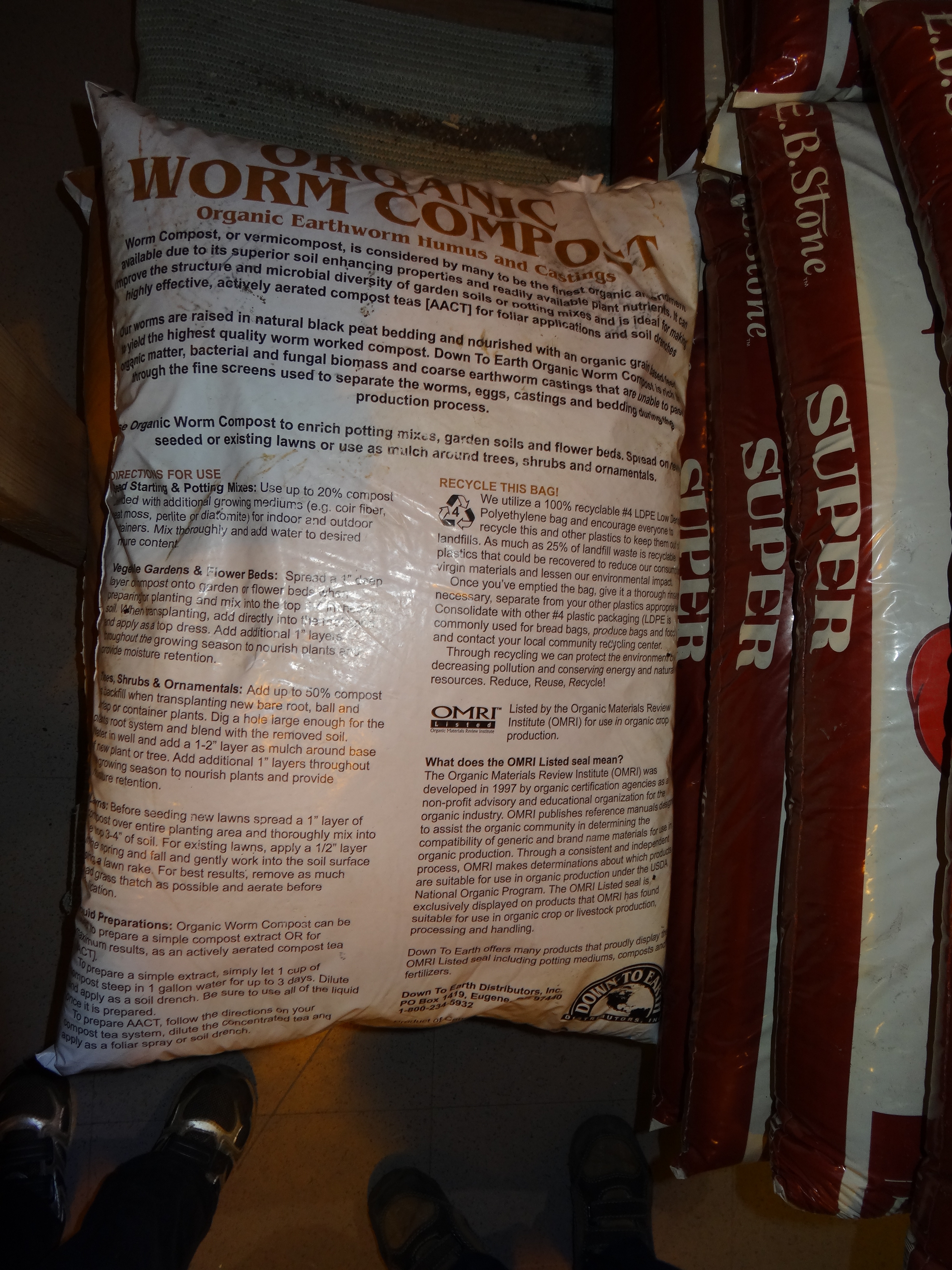 Worm Castings - Retail Packaging Examples